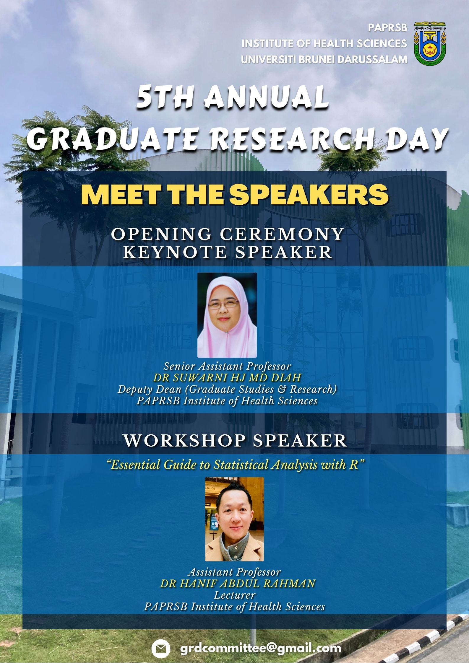 Graduate Studies Research Day 2024 - UBD PAPRSB Institute of Health ...